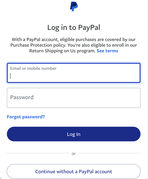 Setting up and using PayPal – Lightspeed eCom (C-Series)